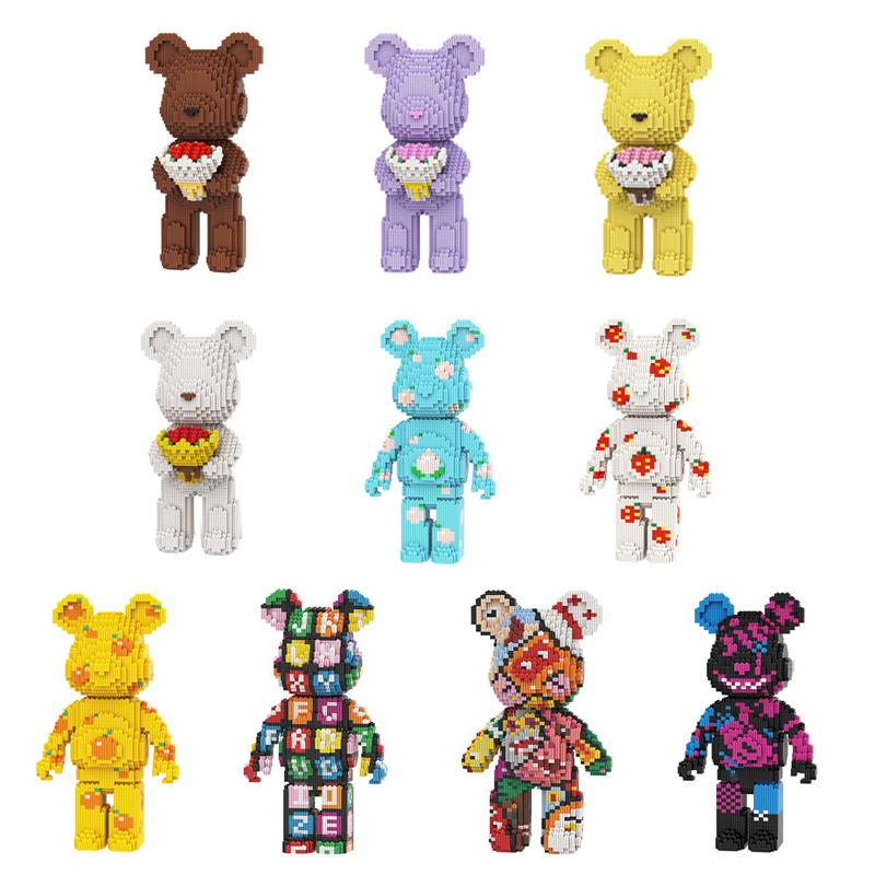 [Mini Nano Brick] MBLOCKS M68 Series 32cm Cartoon Bearbrick