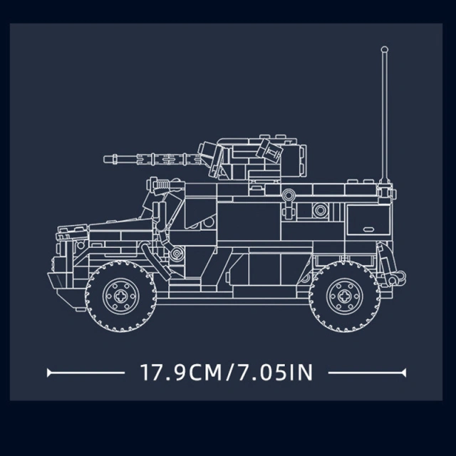 Sluban M38-B1179 Typhoon Military