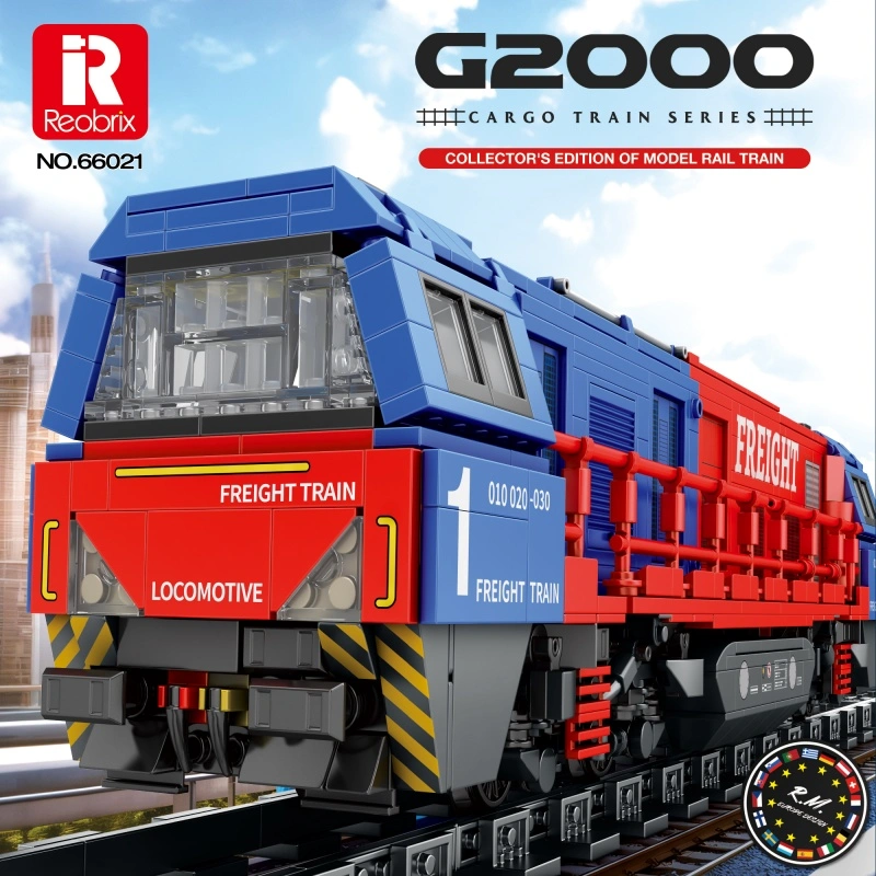 Reobrix 66021 G2000 European passenger trains Technic