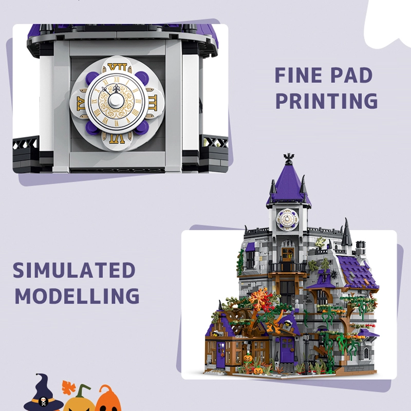 LEGO MOC XMORK 031056 The Mystery Building Modular Buildings Creator ...