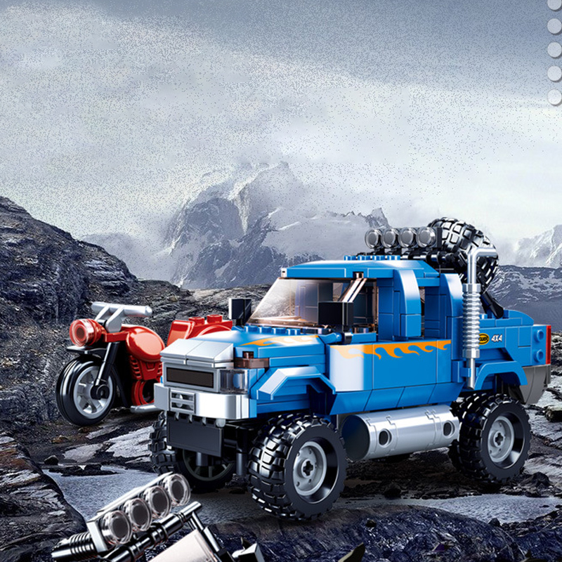 Sluban M38-B0813 Heavy Pick-Up Trucks City