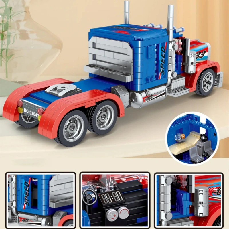 [Mini Micro Bricks] ZHEGAO 01047 Truck Classic Technic