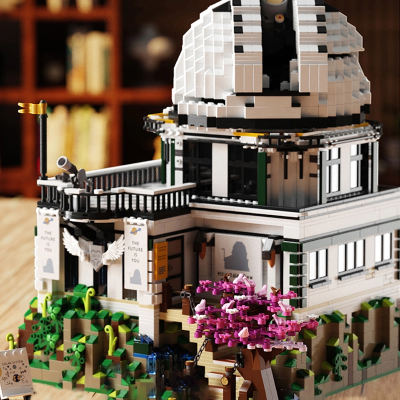 [With Original Box] PANBO 7703 Mountain View Observatory Bricklink ...