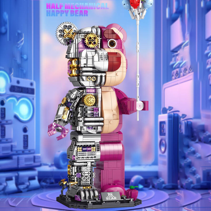 GISEGA G8902 Semi Mechanical Happy Bear Creator Expert