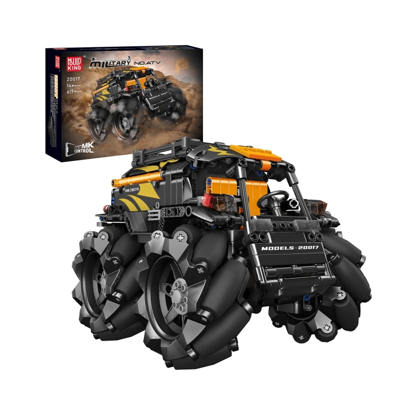 [With Motor] Mould King 20017 ATV Technic