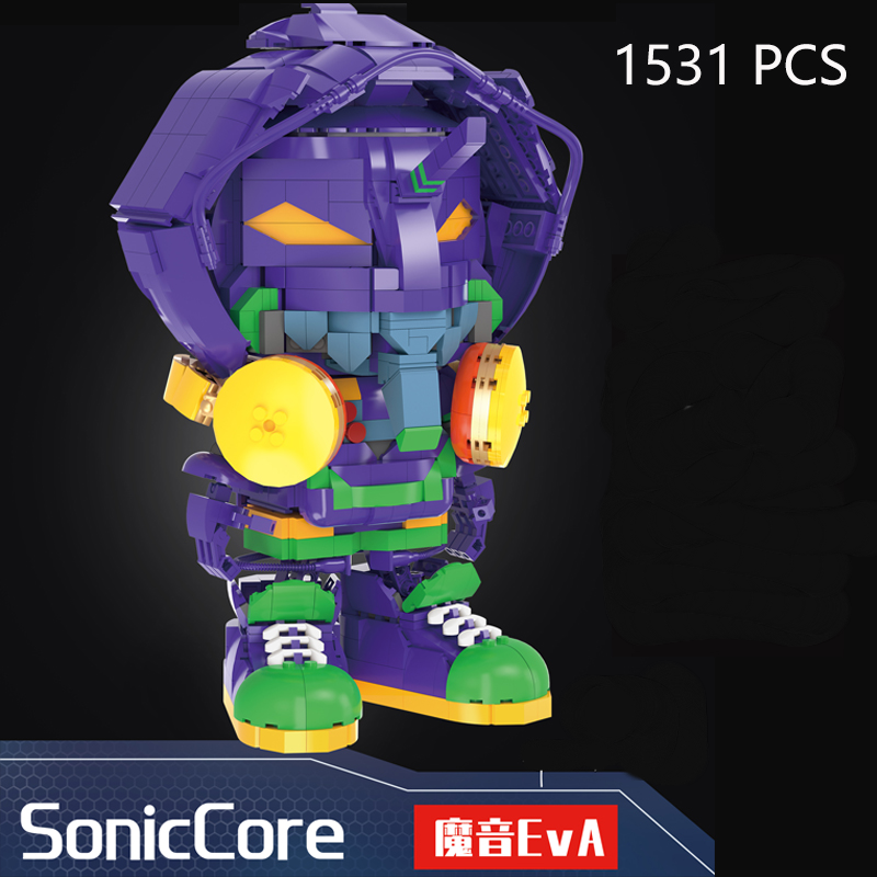 LEGO MOC Wangao 488005 Magic Engine EVA Super Heroes