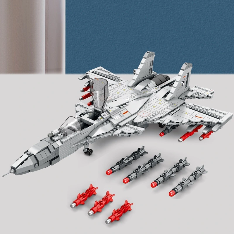 LEGO MOC Reobrix 33028 J-15 Fighter Military