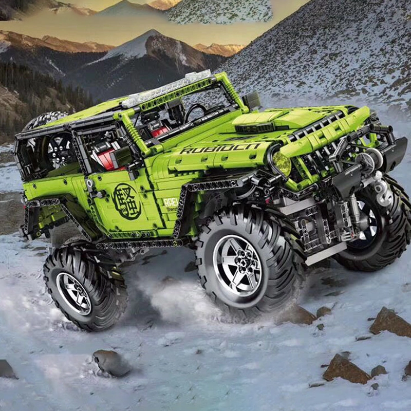 LEGO MOC Rael LE-J902 Jeep Wrangler Rubicon Technic
