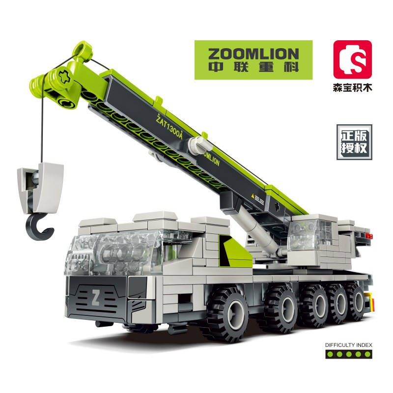 LEGO MOC SEMBO 705108 Zoomlion Heavy Industry: All terrain crane Technic