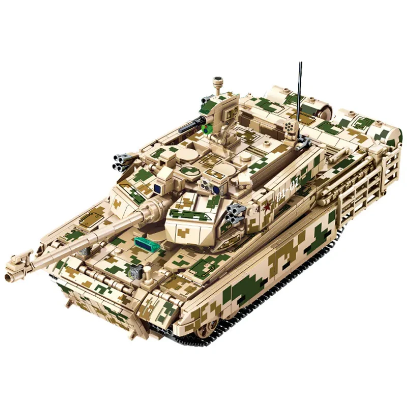 LEGO MOC SEMBO 203110 TYPE 99A Main Battle Tank Military