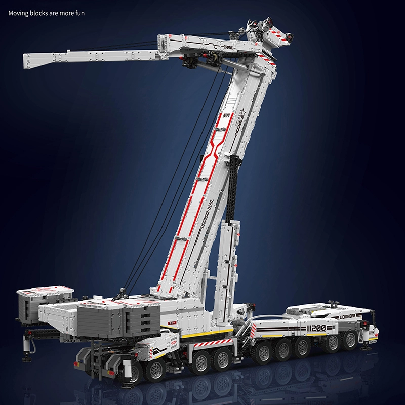 LEGO MOC [With Motor] Mould King 17007 Liebherr LTM 11200 Remote Controlled Crane Technic