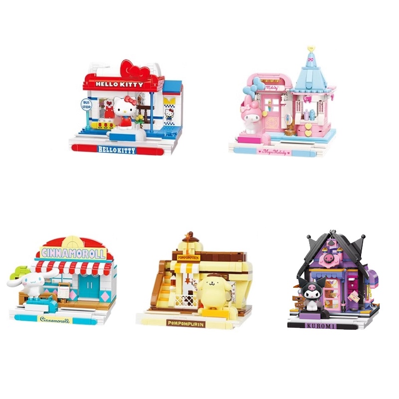 LEGO MOC Keeppley Sanrio Street View Movie & Game