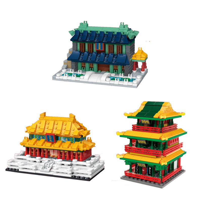 LEGO MOC Keeppley The Palace Museum series Modular Buildings