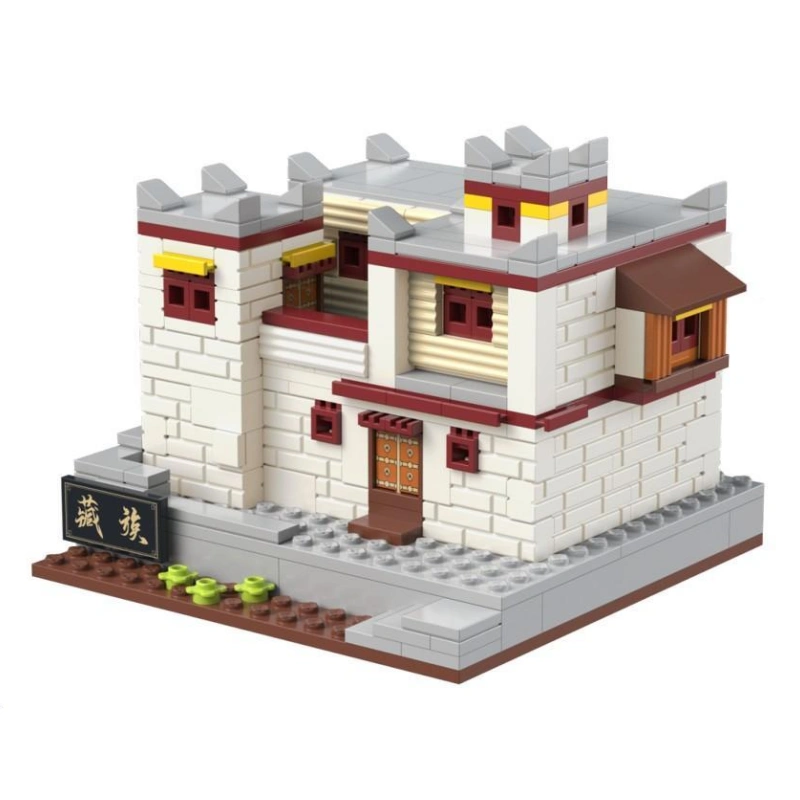 LEGO MOC Kalos Blocks Traditional Chinese Residential Buildings Modular ...