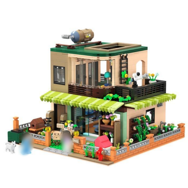 LEGO MOC Kalos Blocks 61007 Umeda Hut Modular Buildings