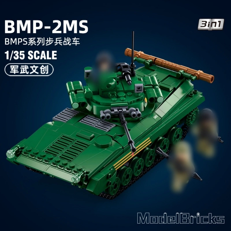 LEGO MOC Sluban M38-B1136 BMP-2MS Infantry Fighting Vehicle Military
