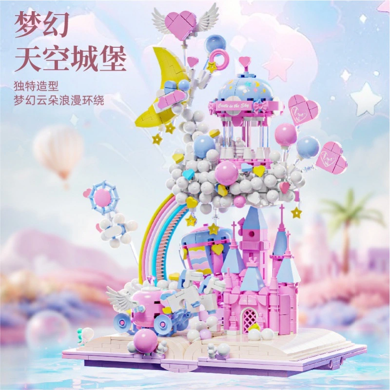 LEGO MOC MJI 13064 Sky Castle Modular Buildings