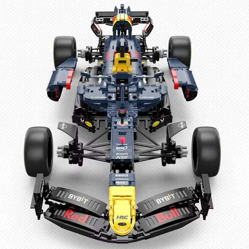 Red Bull F1 Technic Car Blocks – RASTAR RB19 Model Set 1:8