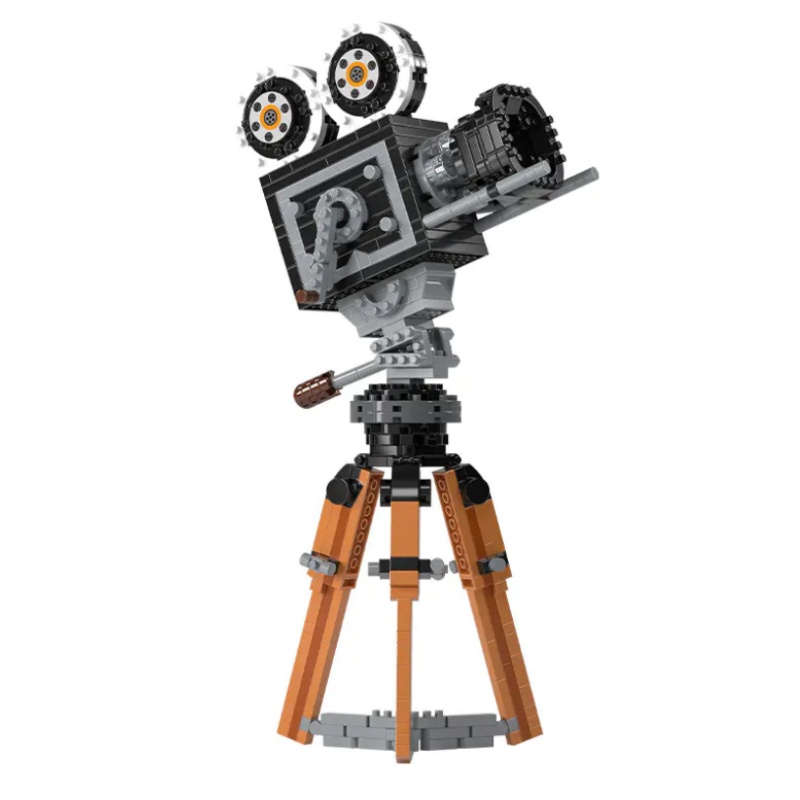 LEGO MOC [Mini Micro Bricks] MOYU 97132 Retro Camera: Cine Camera ...