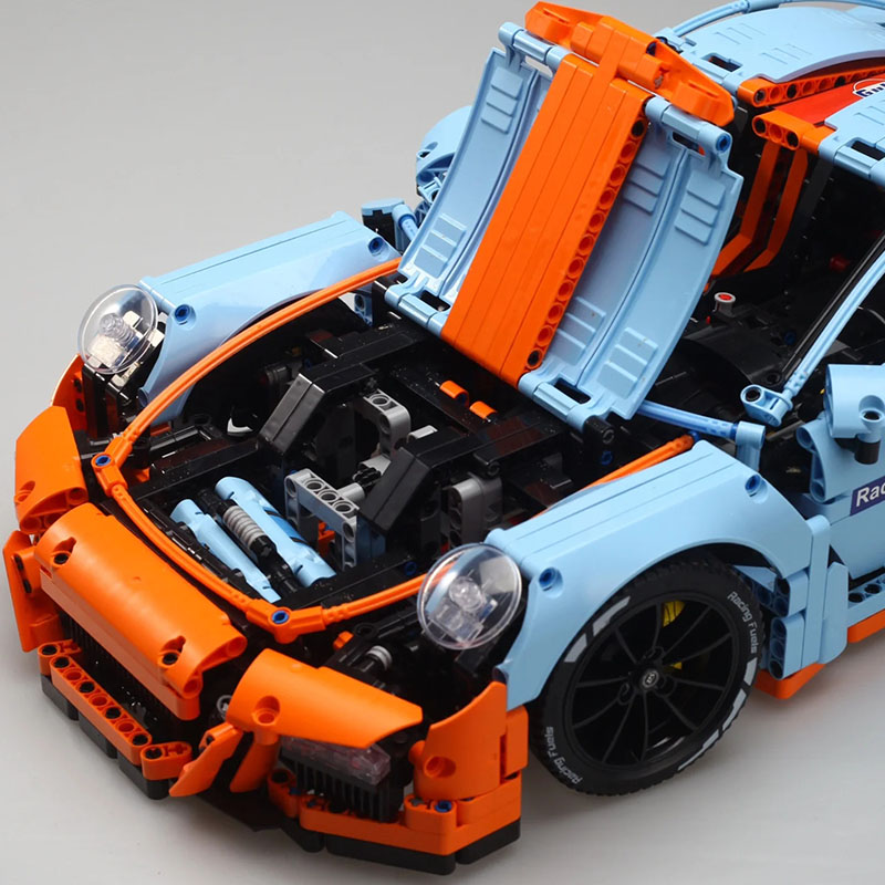 LEGO MOC DECOOL QW077 Porsche 911 GT3 RS Technic
