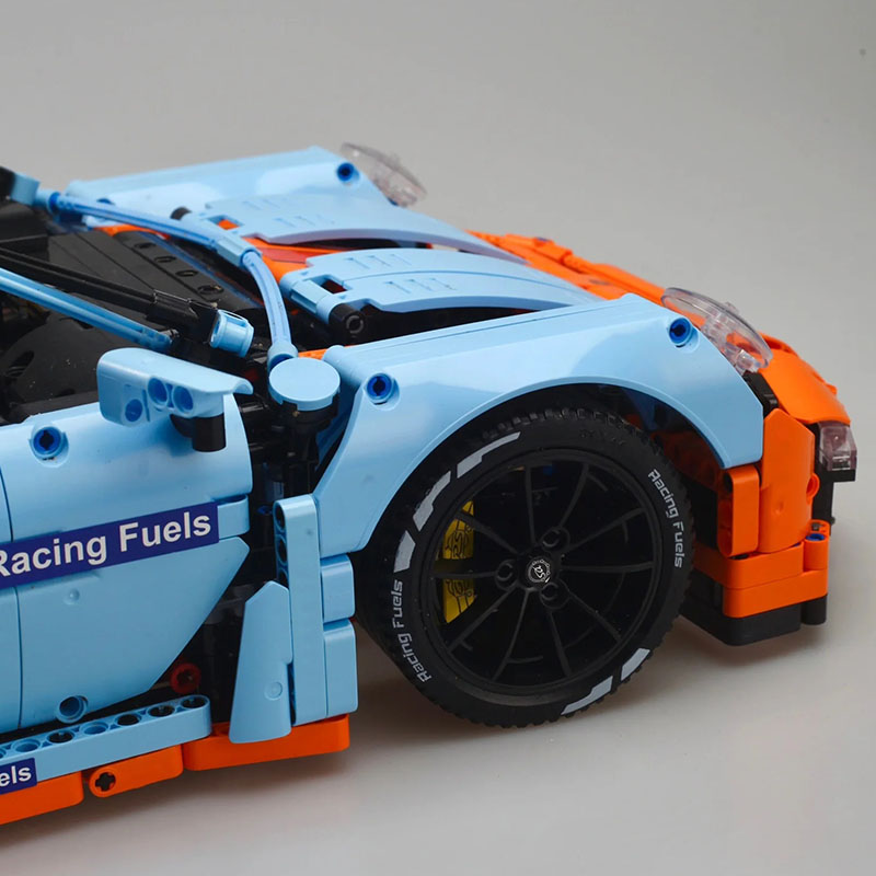 LEGO MOC DECOOL QW077 Porsche 911 GT3 RS Technic