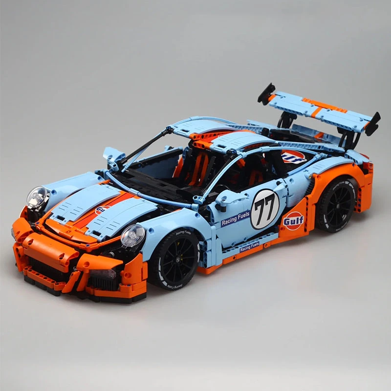 LEGO MOC DECOOL QW077 Porsche 911 GT3 RS Technic