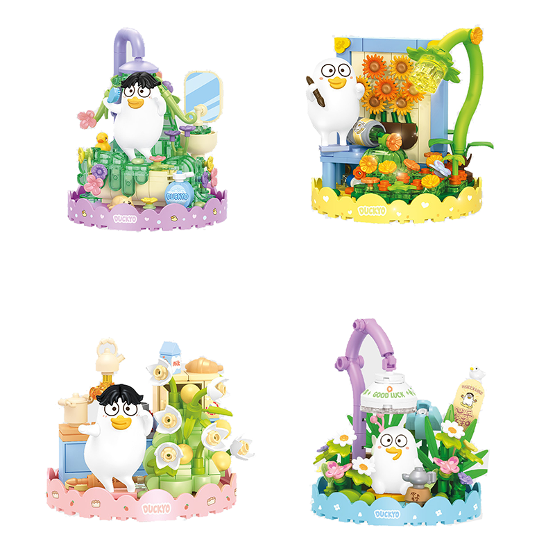 LEGO MOC SEMBO DUCKYO Flower World Creator Expert