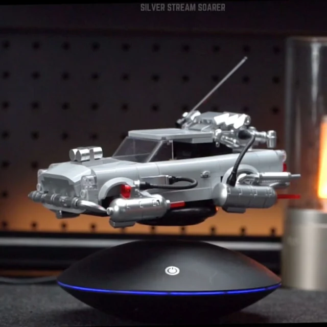 LEGO MOC PowerBlock 10030 Back To Future Vehicle Technic