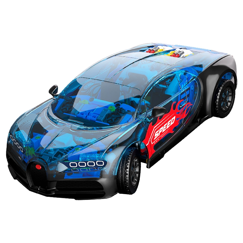 LEGO MOC JAKI JK8808 Mirage PS Concept Supercar Technic