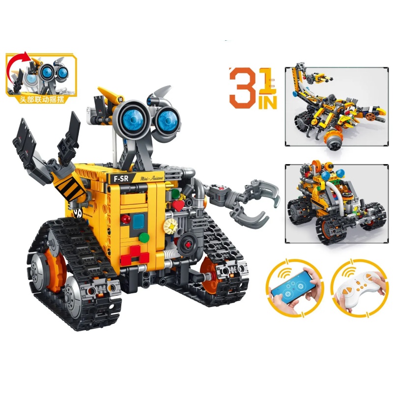 LEGO MOC [With Motor] Forange FC9014 Val Robotics 3IN1 Creator Expert