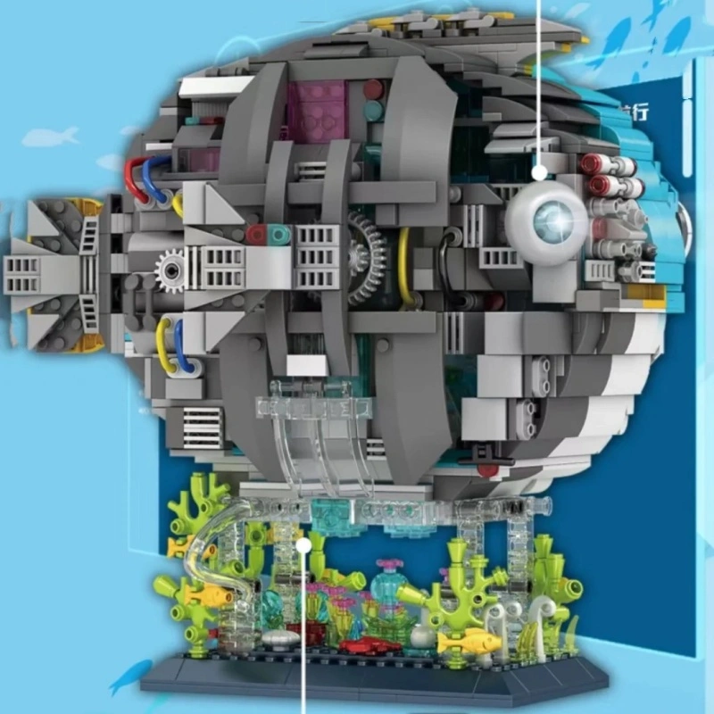 LEGO MOC SG 20811 Semi mechanical: Mechanical Fish Technic