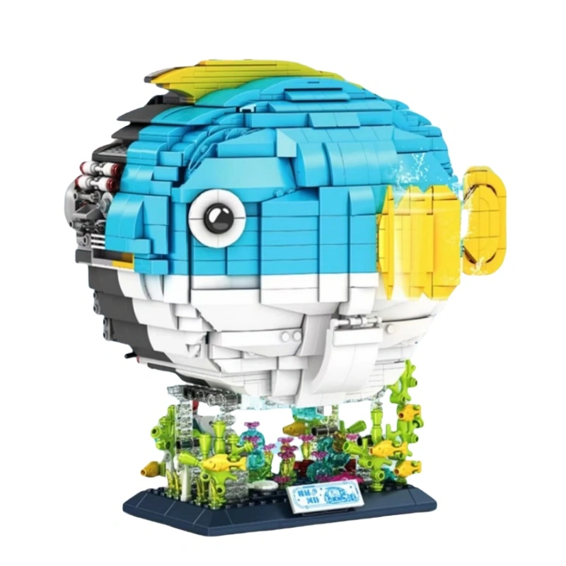 LEGO MOC SG 20811 Semi mechanical: Mechanical Fish Technic