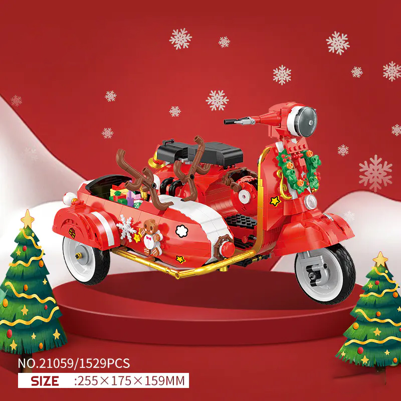 [Deal] [Mini Micro Bricks] BALODY 21059 Christmas Tricycle Christmas
