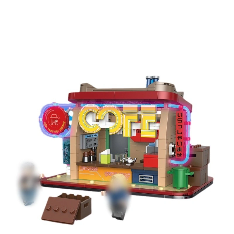 BrickCool Cyber Street Corner Modular Buildings