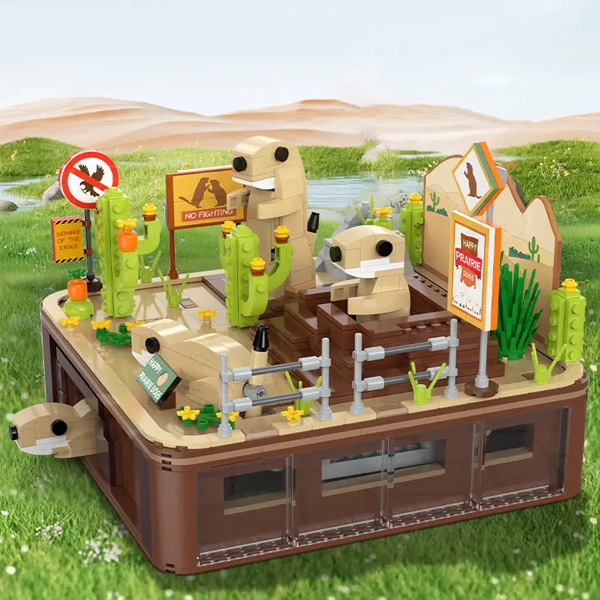 LEGO MOC CaDA C71008 Dynamic Landscape Of Prairie Dog Creator Expert