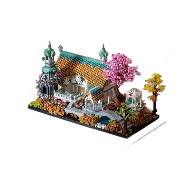 LEGO MOC [Mini Micro Bricks] LHCX 827 The Realm Of Secluded Valleys ...