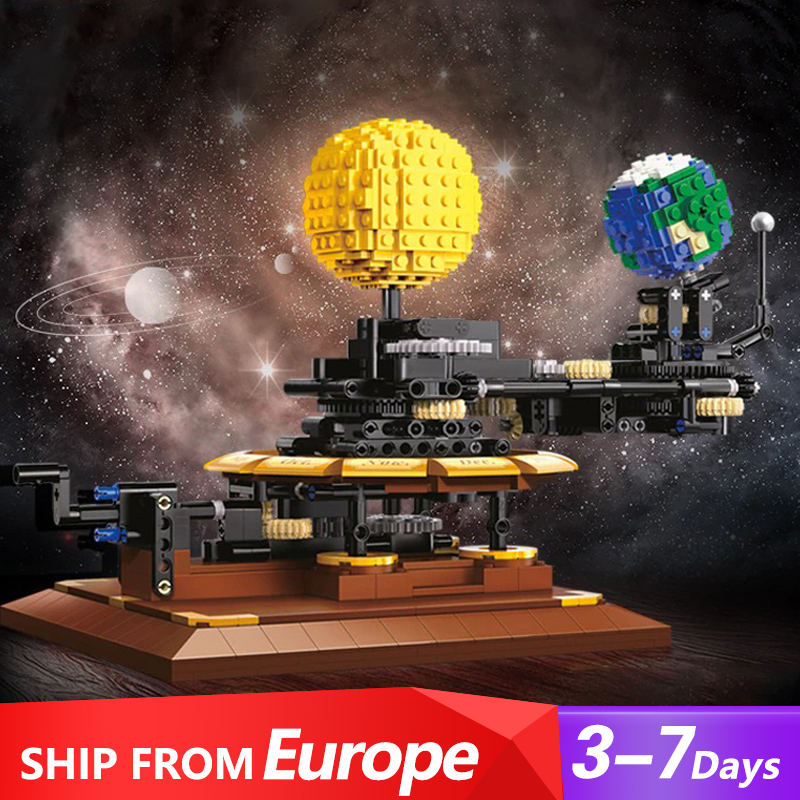 LEGO MOC CaDa C71004 Earth Moon and Sun Orrery Other Europe Warehouse ...