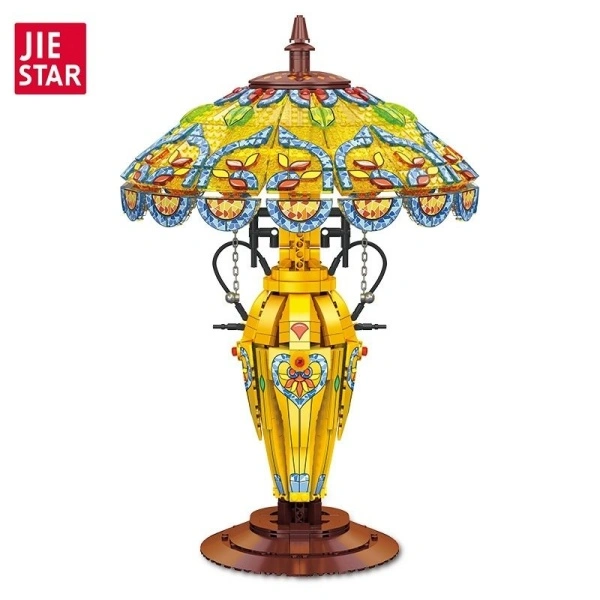 LEGO MOC JIESTAR JJ9081 Retro Table Lamp Creator Expert