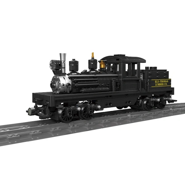 LEGO MOC [With Motor] MouldKing 12032 Shay-Type Steam Locomotive Technic