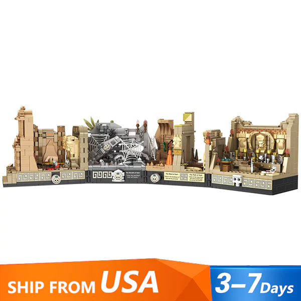 LEGO MOC WGC 66037 Raiders of the Lost Ark Movie & Game US Warehouse ...