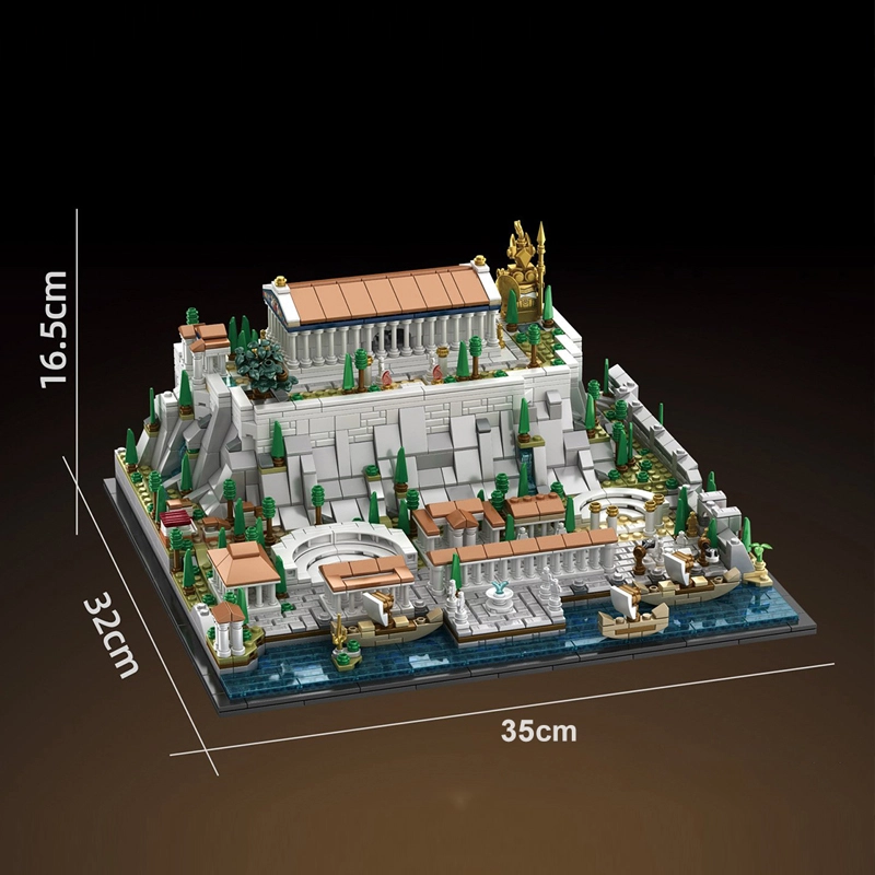 LEGO MOC WGC 66034 Acropolis In Athens Creator Expert US Warehouse Express