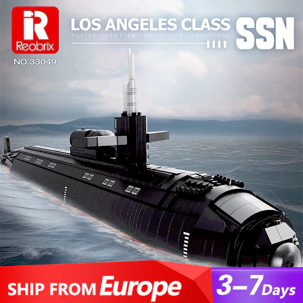 Reobrix 33049 LOS ANGELES CLASS SSN NUCLEAR SUBMARINE Military Europe ...