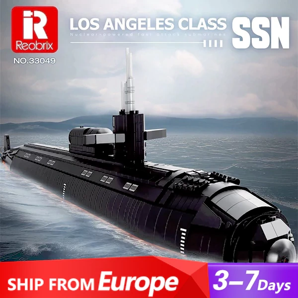 Reobrix 33049 LOS ANGELES CLASS SSN NUCLEAR SUBMARINE Military Europe ...