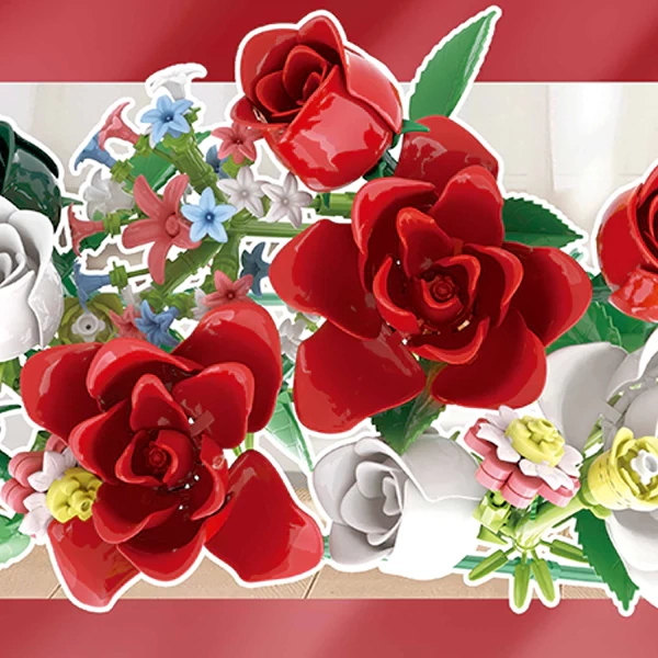 LEGO MOC BAKA 33801 Roses Creator Expert