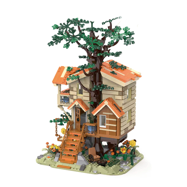 LEGO MOC CBOX JD039 Four Seasons Tree House Modular Buildings