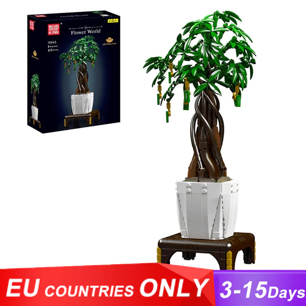 MouldKing 10063 Money Tree Flower World Creator Europe Warehouse Express
