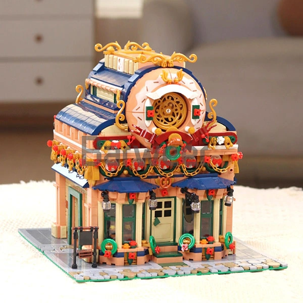 LEGO MOC BAKA 33202 Donut Dessert Workshop Modular Buildings