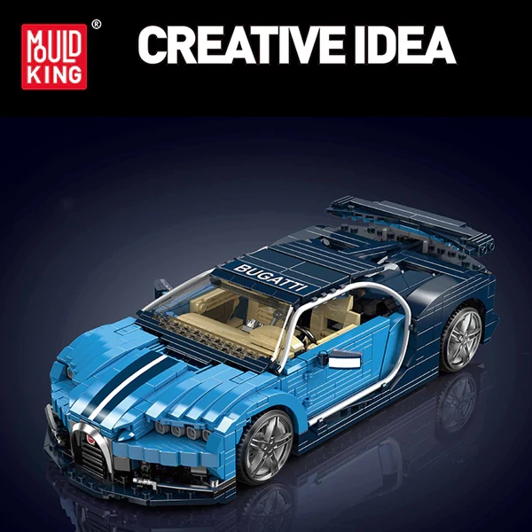 LEGO MOC MouldKing 10111 Bugatti Chiron Technic