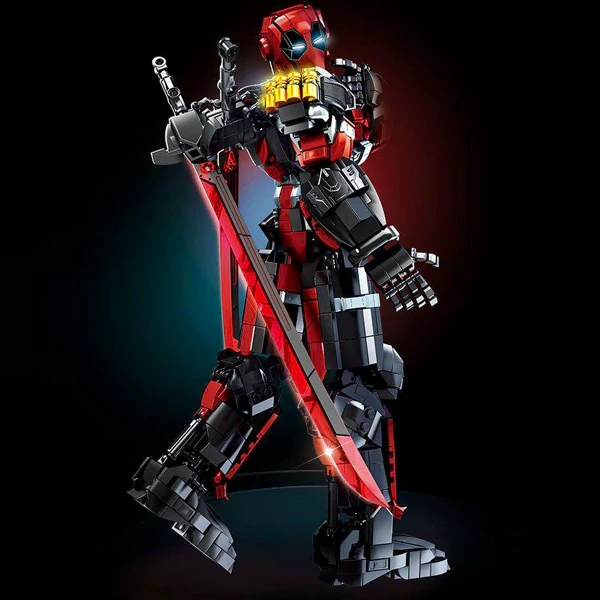 LEGO MOC LY 76107 Deadpool Mecha Super Heroes