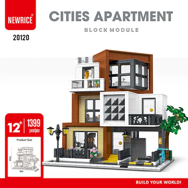 XMORK 20120 CITIES APARTMENT Modular Buildings